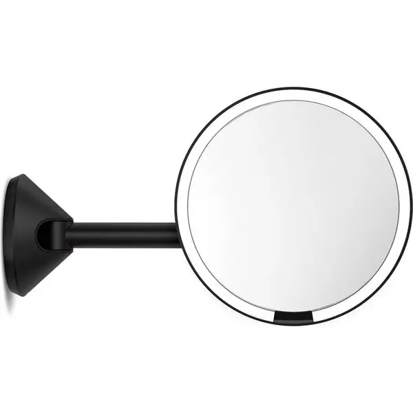 SIMPLEHUMAN Hard Wired Wall Mount Sensor Mirror - Matte Black