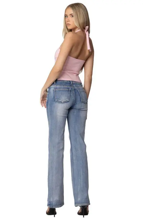 EDIKTED Dara Halter Top - Pink