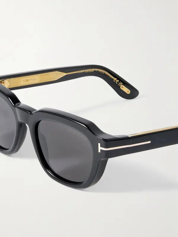 TOM FORD Acetate D-frame Sunglasses