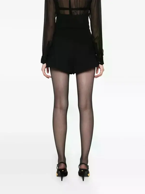 M.MARQUISE High-waisted Embellished Shorts