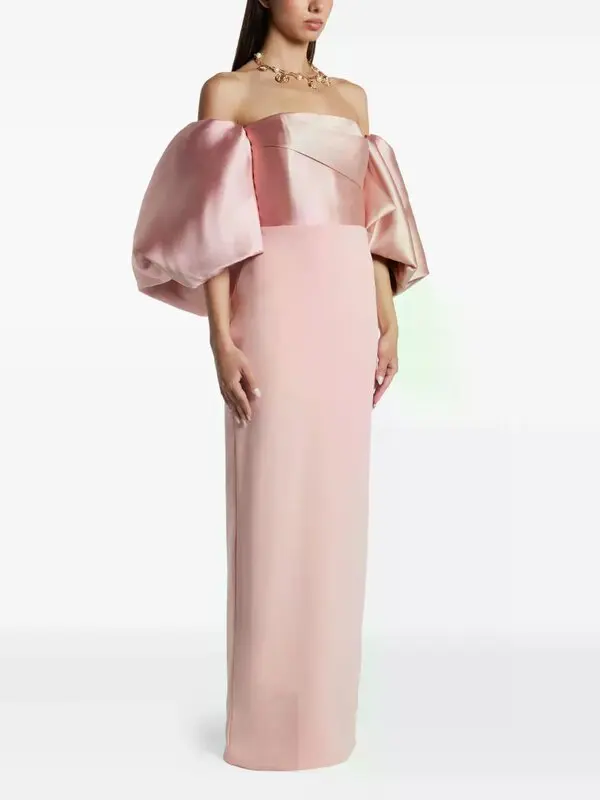 Solace London Off-shoulder Dress - Pink