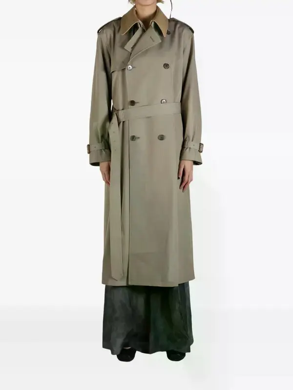 Auralee Wool Trench Coat