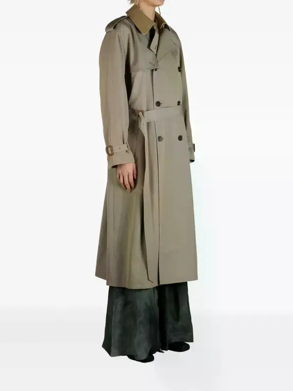 Auralee Wool Trench Coat