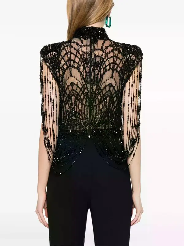 M.MARQUISE Gemma Top - Black