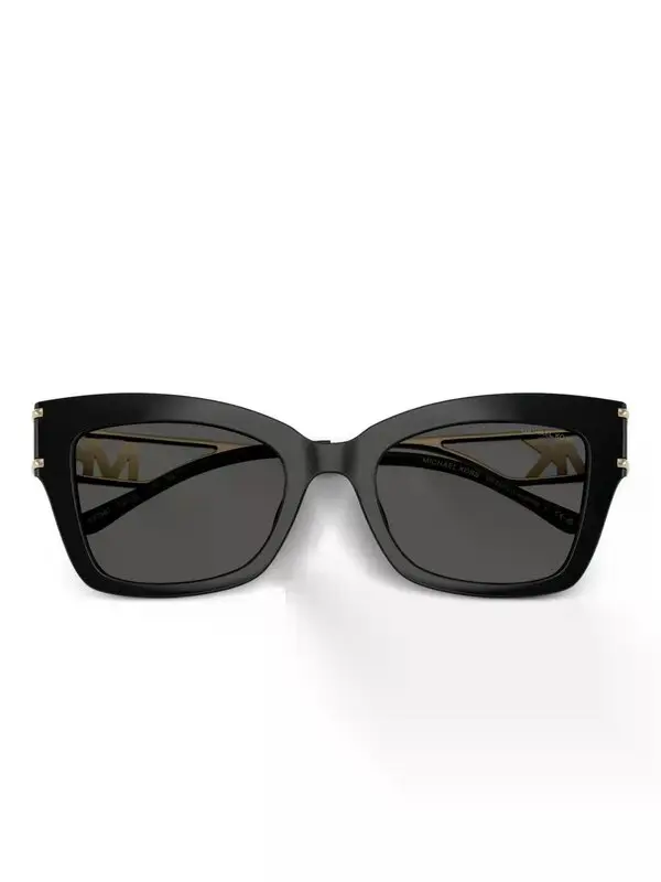 Michael Kors Logo-plaque Cat-eye Sunglasses - Gold