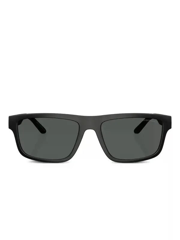 Emporio Armani Logo-print Sunglasses - Black