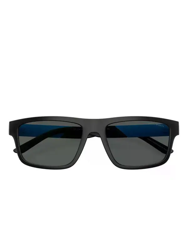 Emporio Armani Logo-print Sunglasses - Black
