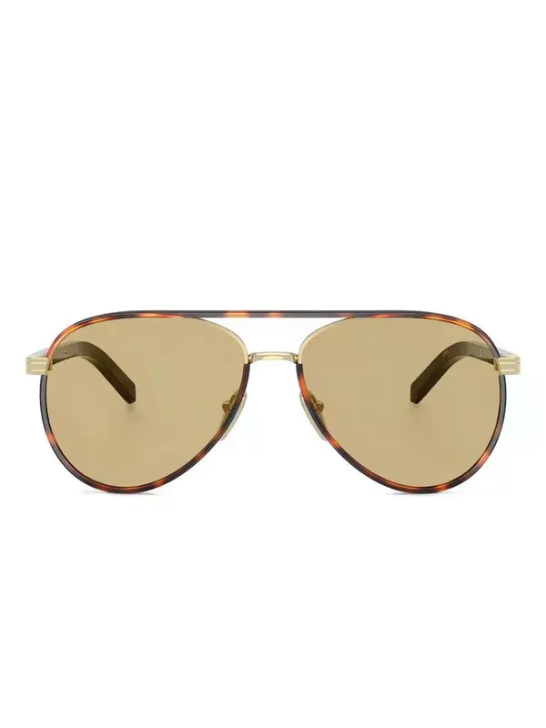 Prada Pilot-frame Sunglasses - Brown