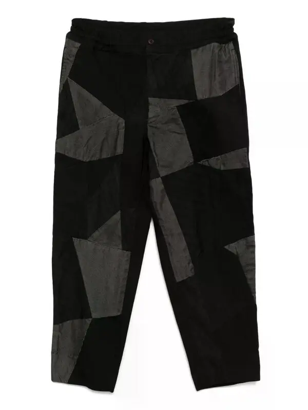 BLACK COMME DES GARÇONS Gabardine Patchwork Pants