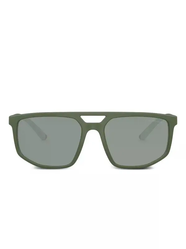 Emporio Armani Square Frame Sunglasses - Green