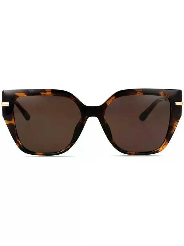 Michael Kors Oversized Frame Sunglasses - Brown