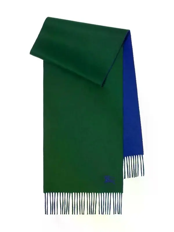 Burberry Reversible Cashmere Scarf - Green