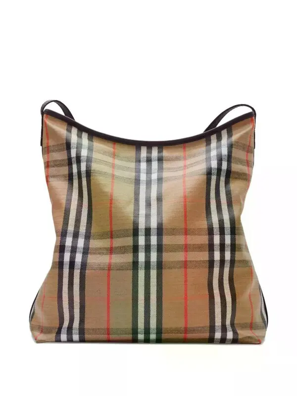 Burberry Medium Highlands Shoulder Bag - Neutrals