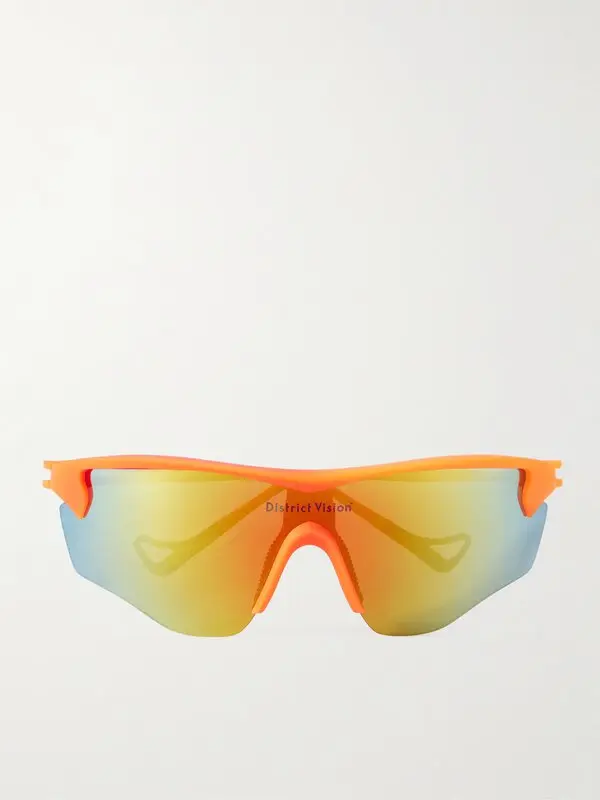 DISTRICT VISION Junya Racer D-frame Sunglasses - Orange