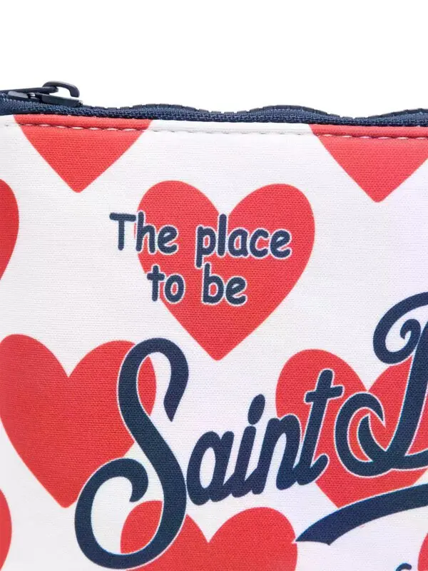 MC2 SAINT BARTH Aline Makeup Bag - White