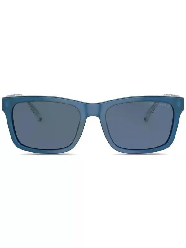 Emporio Armani Square-frame Sunglasses - Blue