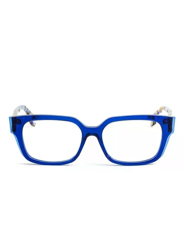 FACE À FACE Square Frame Eyeglasses - Blue