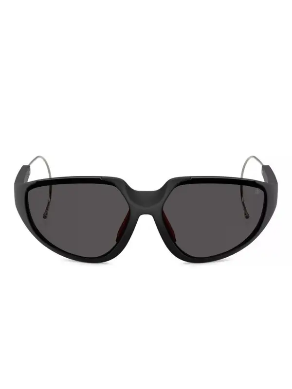 Moncler Logo-print Sunglasses - Black
