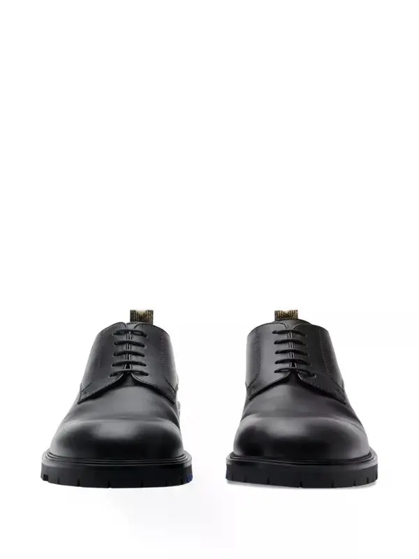 Burberry Rogue Derby Shoes In Black - 50% Off | Editorialist display picture 1