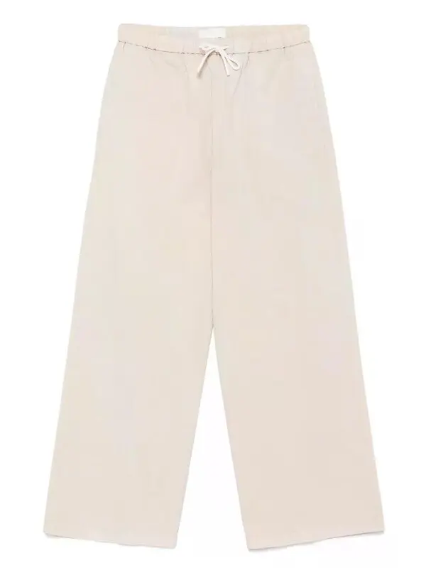 CIRCOLO 1901 Poplin Trousers - Neutrals