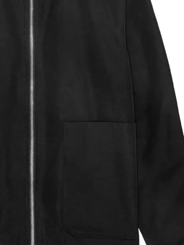 Nn07 Organic Cotton-blend Twill Jacket - Black