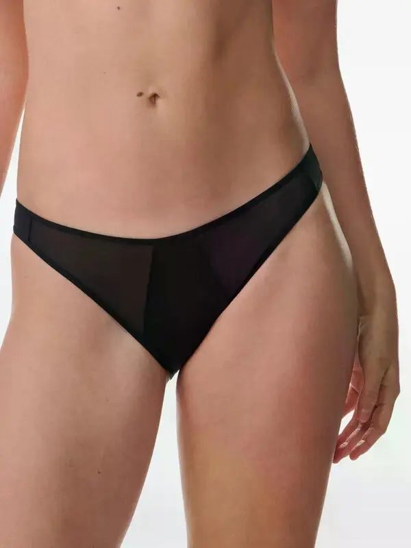 Wolford Sheer-panelled Briefs