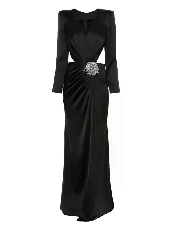 M.MARQUISE Grace Maxi Dress - Black