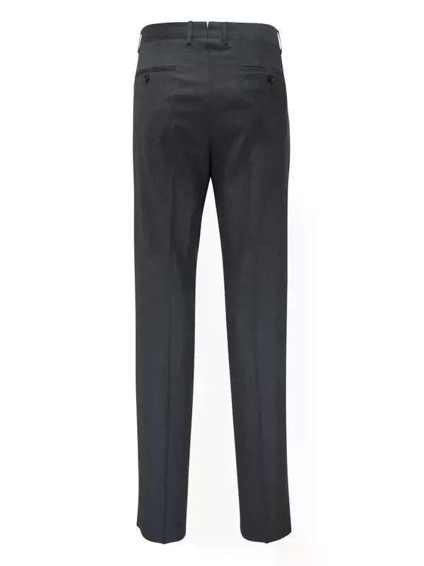 MAURIZIO BALDASSARI Stretch-wool Trousers - Grey