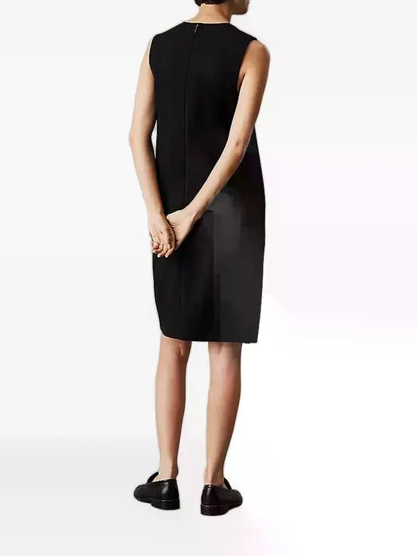 Calvin Klein Jersey Midi Dress In Black - 24% Off | Editorialist