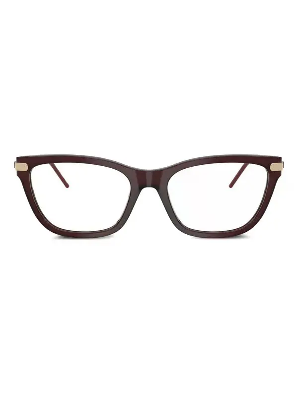 Emporio Armani Cat-eye Eyeglasses - Gold