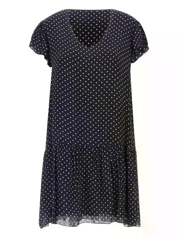KAOS Polka-dot Midi Dress
