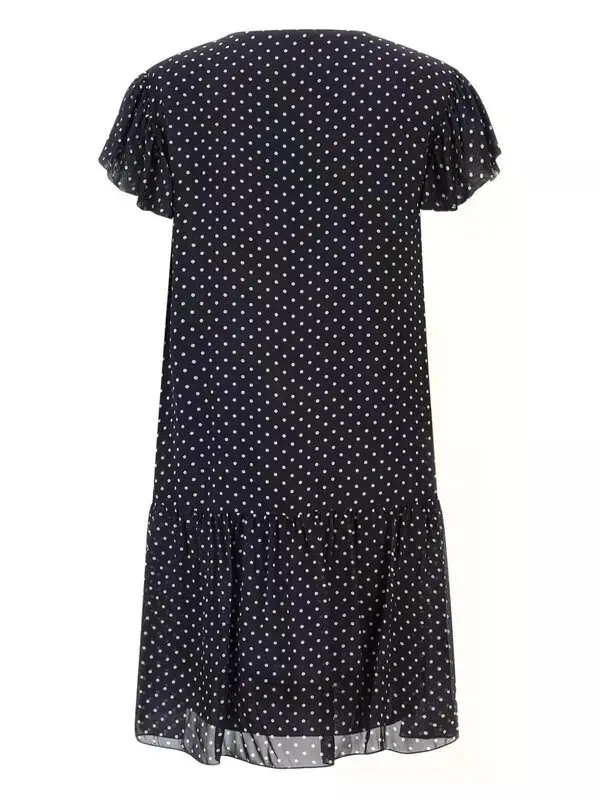 KAOS Polka-dot Midi Dress