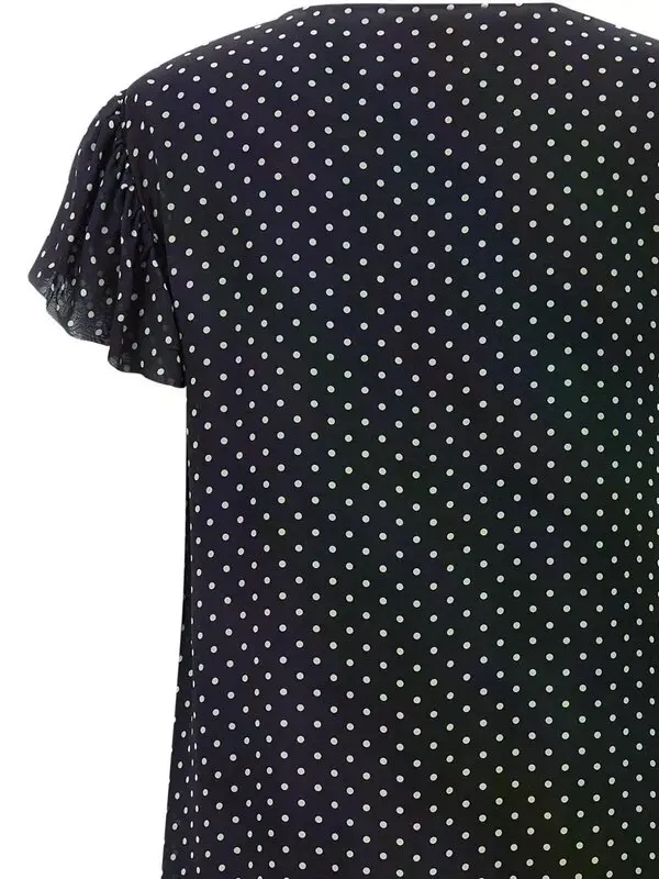 KAOS Polka-dot Midi Dress