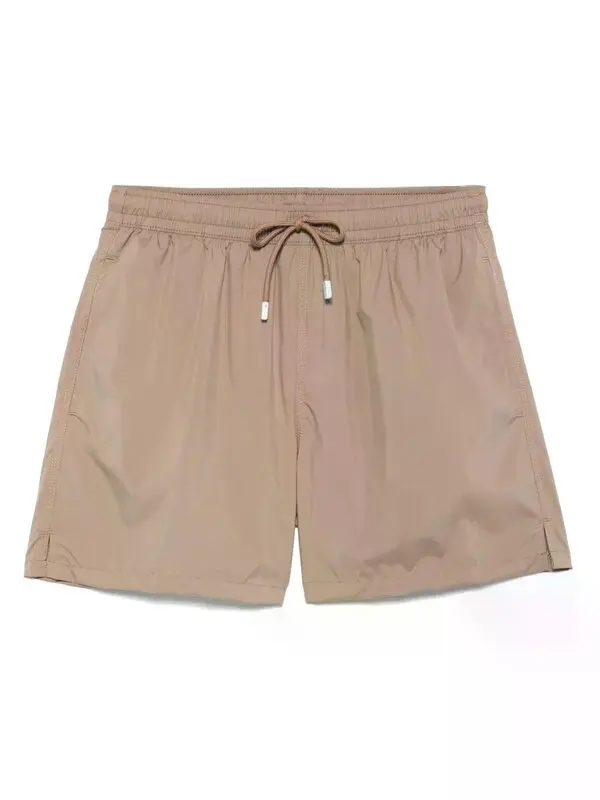 Fedeli Madeira Swim Shorts - Brown