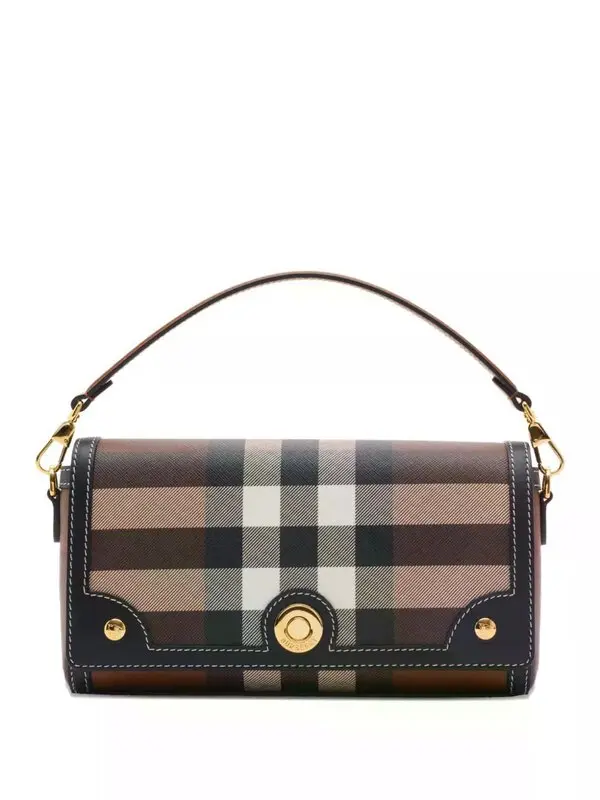 Burberry Note Tote - Brown