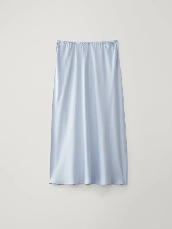 LISA YANG STORE Midi Skirt - Surf