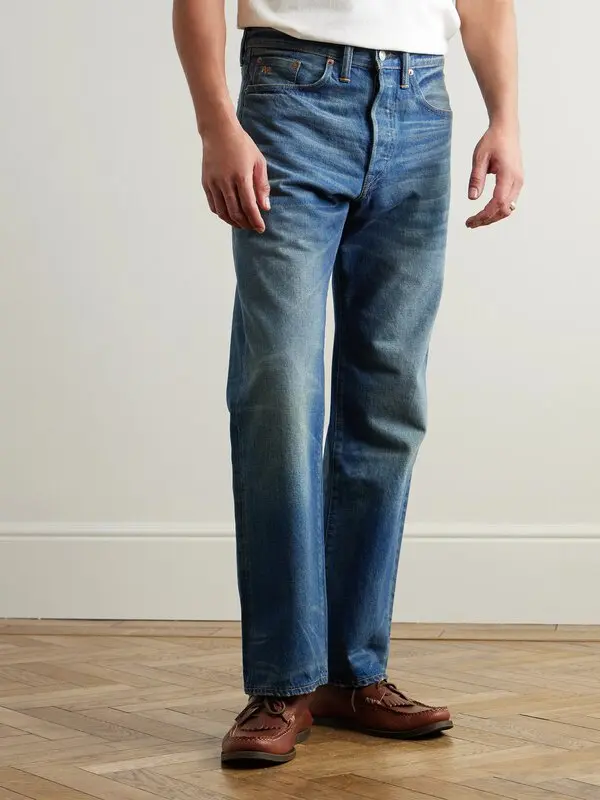 Ralph Lauren Straight-leg Jeans - Blue