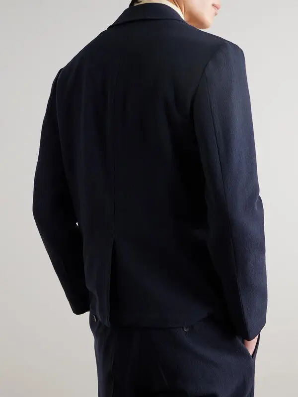 Mr P. Wool-crepe Chore Jacket