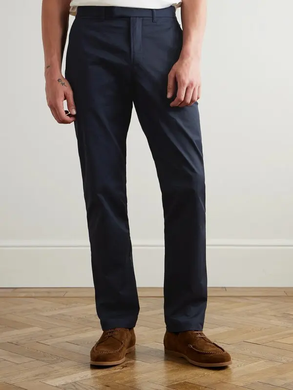 Mr P. Samuel Slim-fit Stretch Cotton Golf Trousers