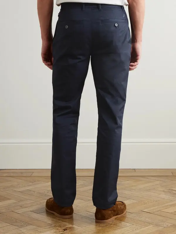 Mr P. Samuel Slim-fit Stretch Cotton Golf Trousers