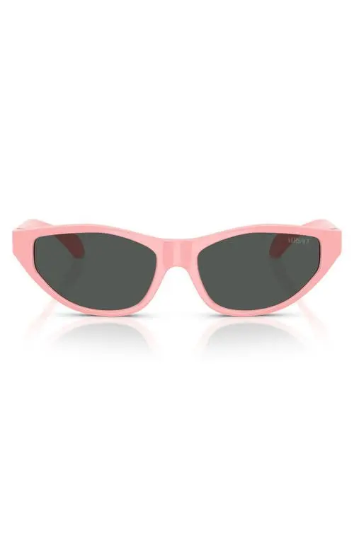 Versace 55mm Cat Eye Sunglasses - Pink