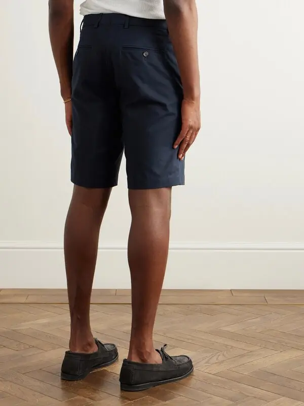 Loro Piana Jarno Straight-leg Bermuda Shorts - Blue