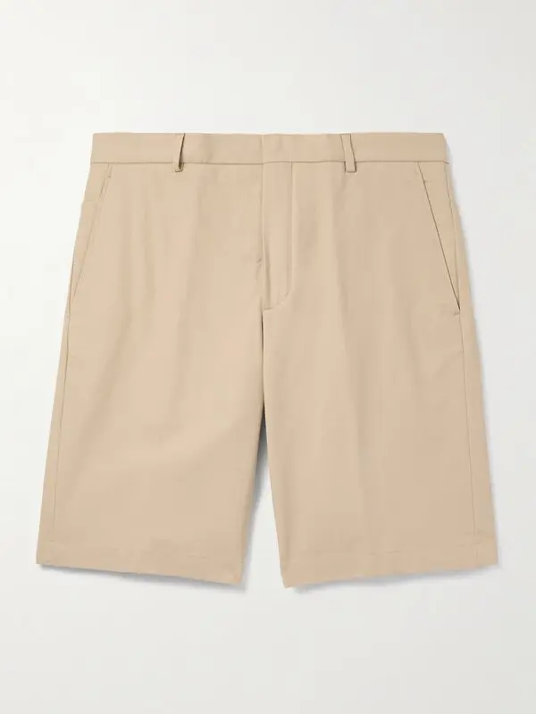 Loro Piana Jarno Straight-leg Bermuda Shorts - Neutrals