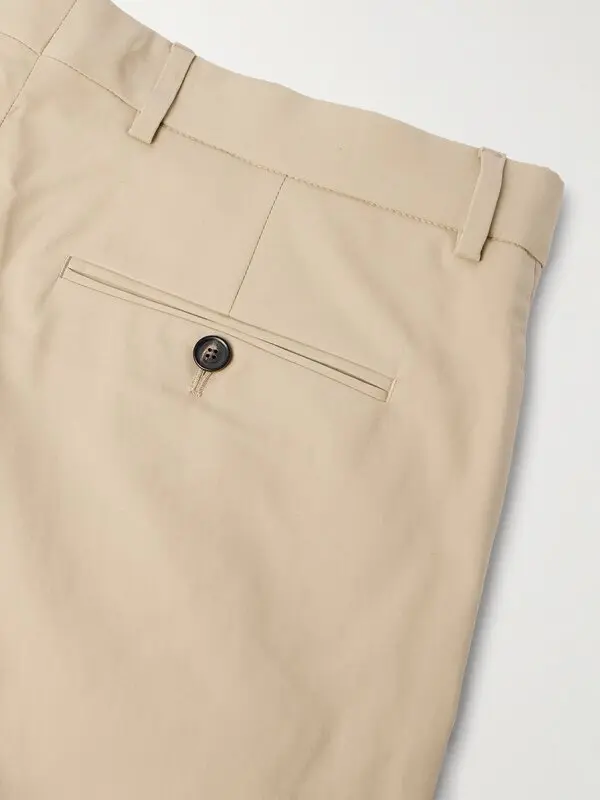 Loro Piana Jarno Straight-leg Bermuda Shorts - Neutrals