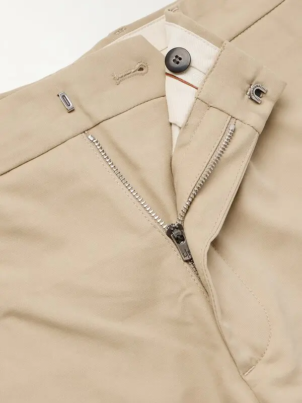 Loro Piana Jarno Straight-leg Bermuda Shorts - Neutrals
