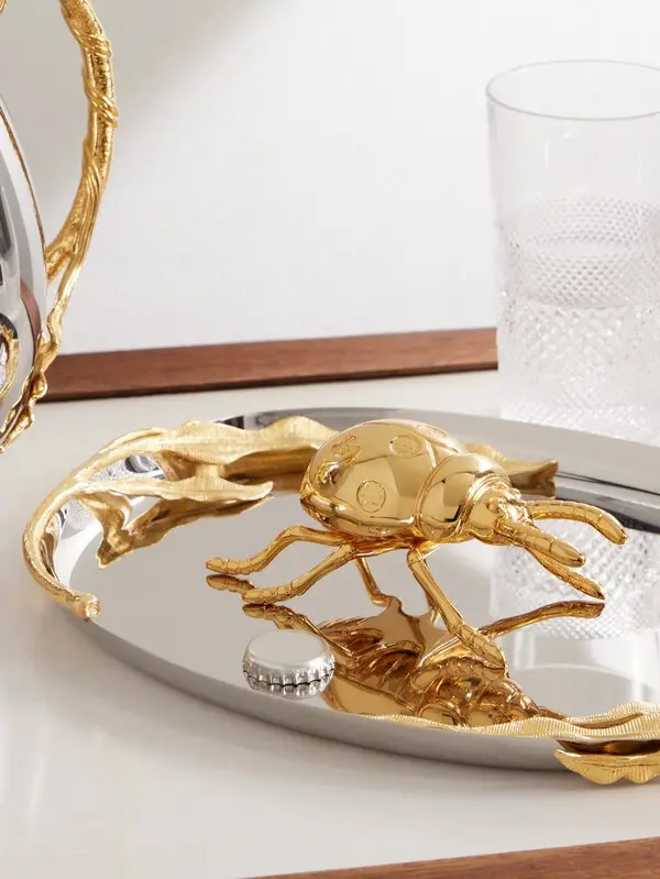 L'Objet Plated Ladybug Bottle Opener