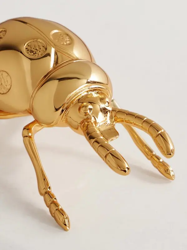 L'Objet Plated Ladybug Bottle Opener