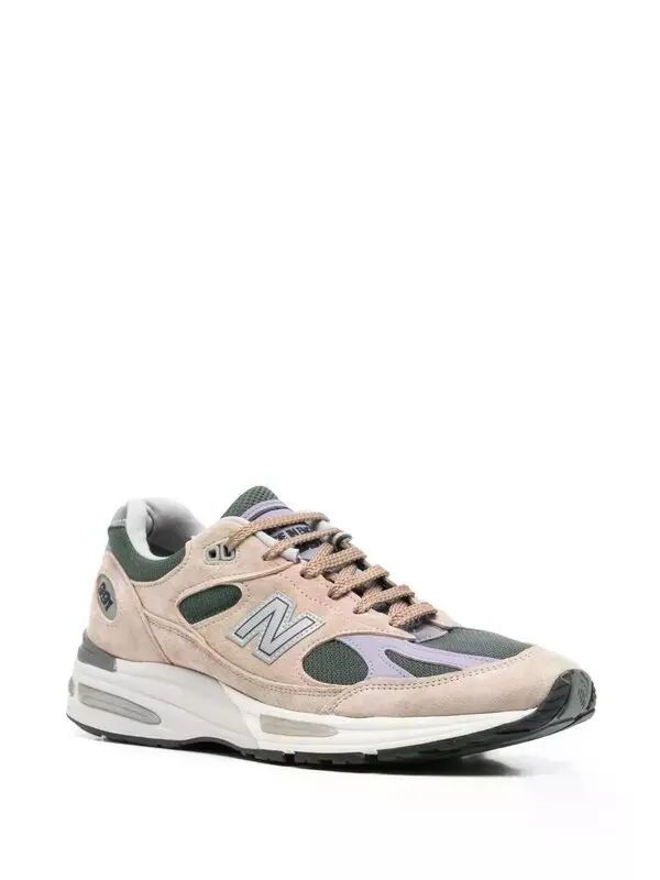 NEW BALANCE 991v2 Sneakers - Brown
