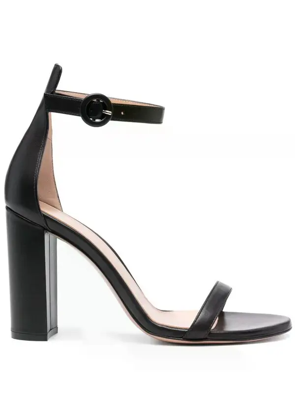 GIANVITO ROSSI 105mm Gaeta Sandals - Black