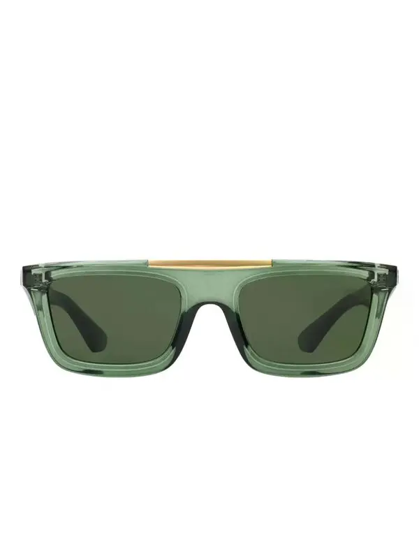 Burberry Rectangle-frame Sunglasses - Green